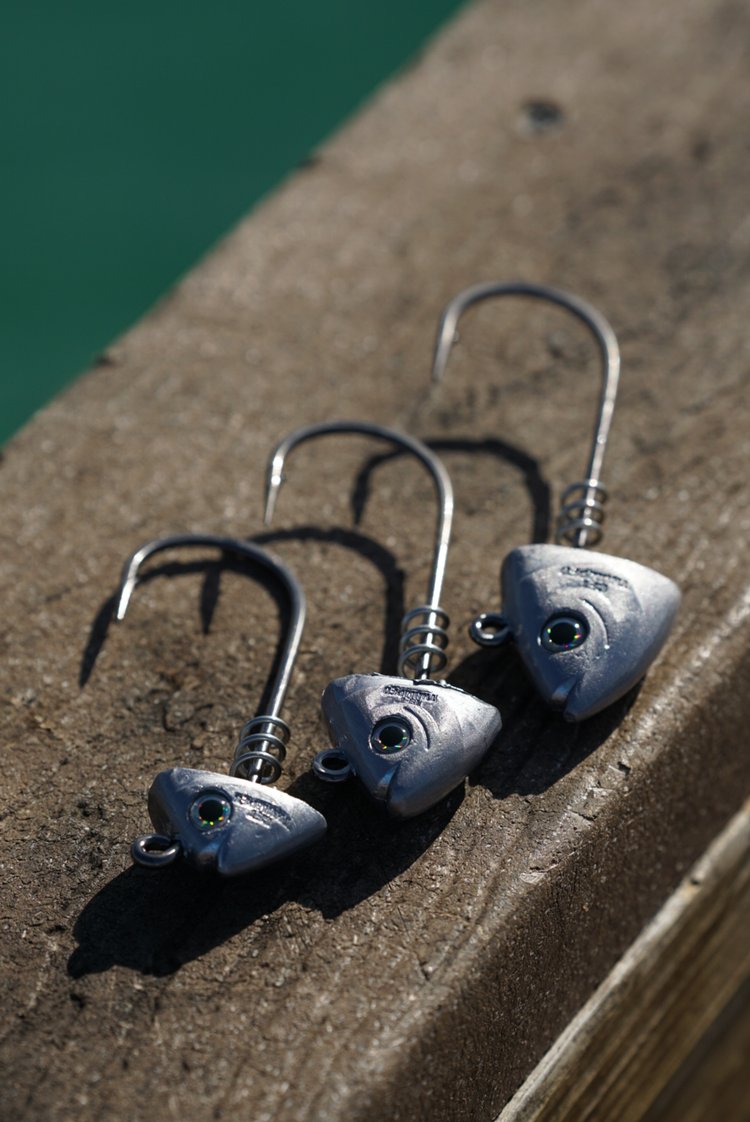 Get Thumped Jigheads For 7in Swimbait Bodies | Dogfish Tackle & Marine
