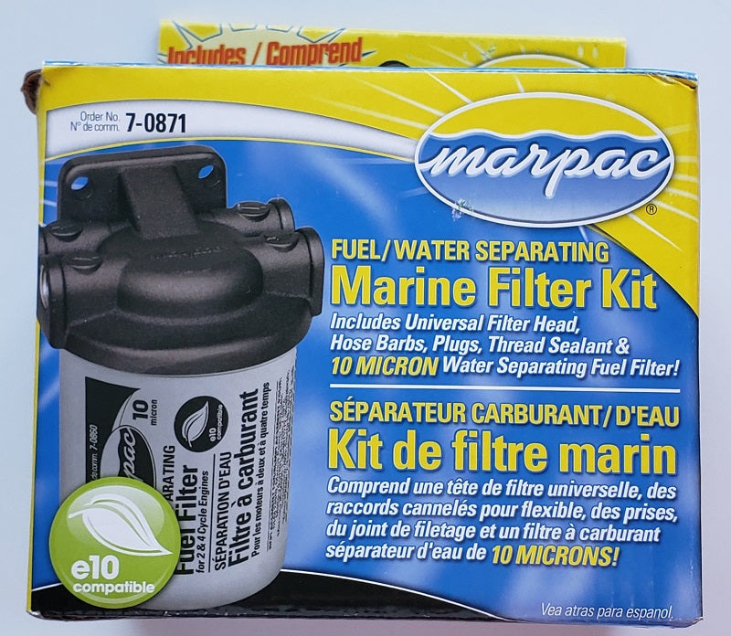 Marpac Fuel/Water Separating Marine Filter Kit 7-0847 | Dogfish Tackle ...